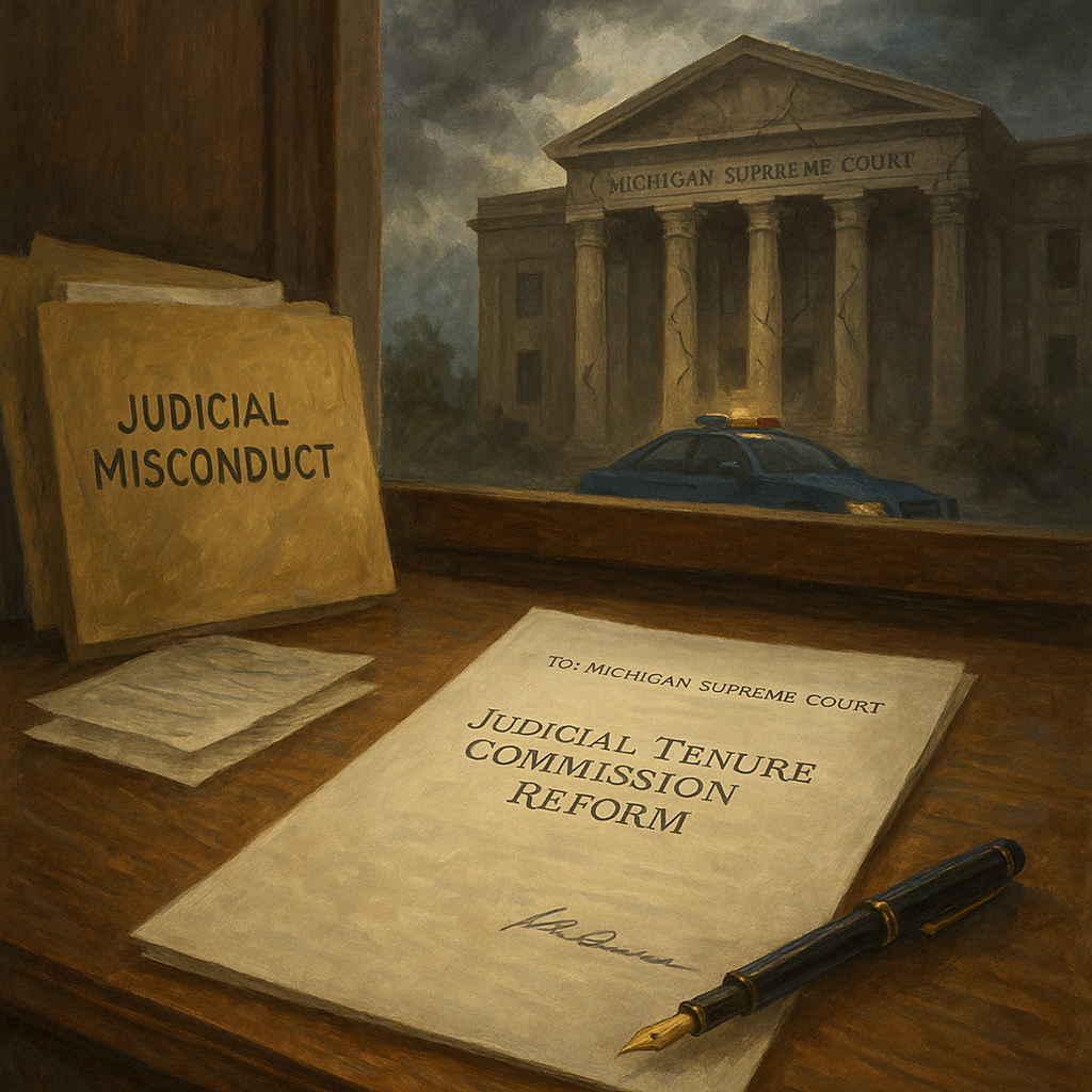 Rita Williams | Judicial Tenure Commission Reform Proposal — Michigan ...