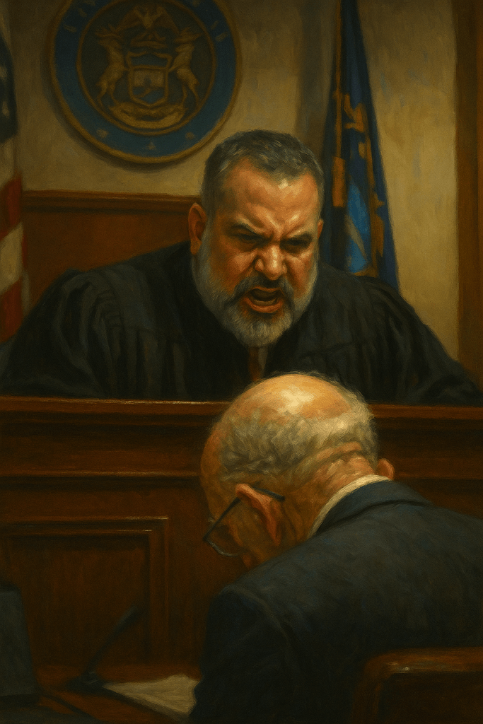 84th District Court Judge Corey Wiggins Screams at Elderly Attorney ...