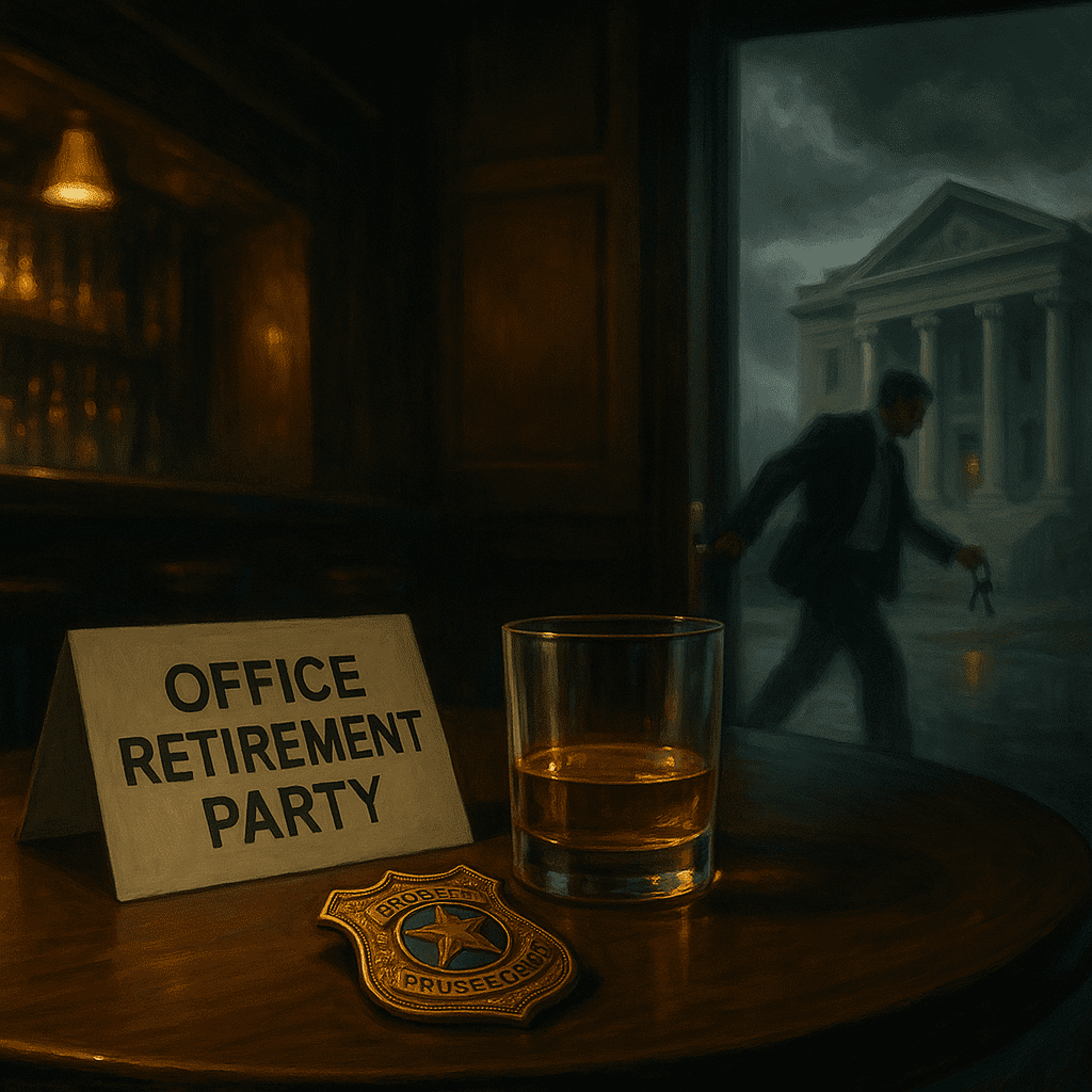 Why Is Chris Becker Still Allowing Alcohol at Prosecutor Office Events ...