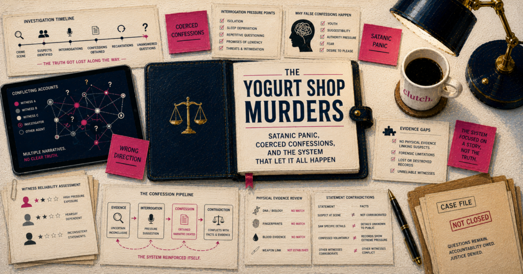 The Yogurt Shop Murders: Satanic Panic, Coerced Confessions, and the ...